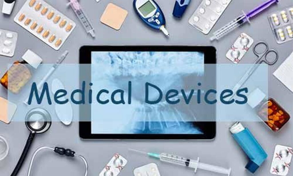 Check the compatibility of a medical device with packaging material