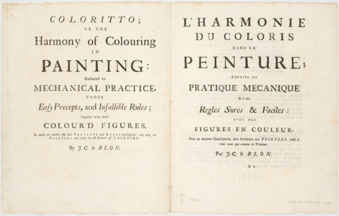 Invention of three color printing and key color | Jacob Christoph Le Blon