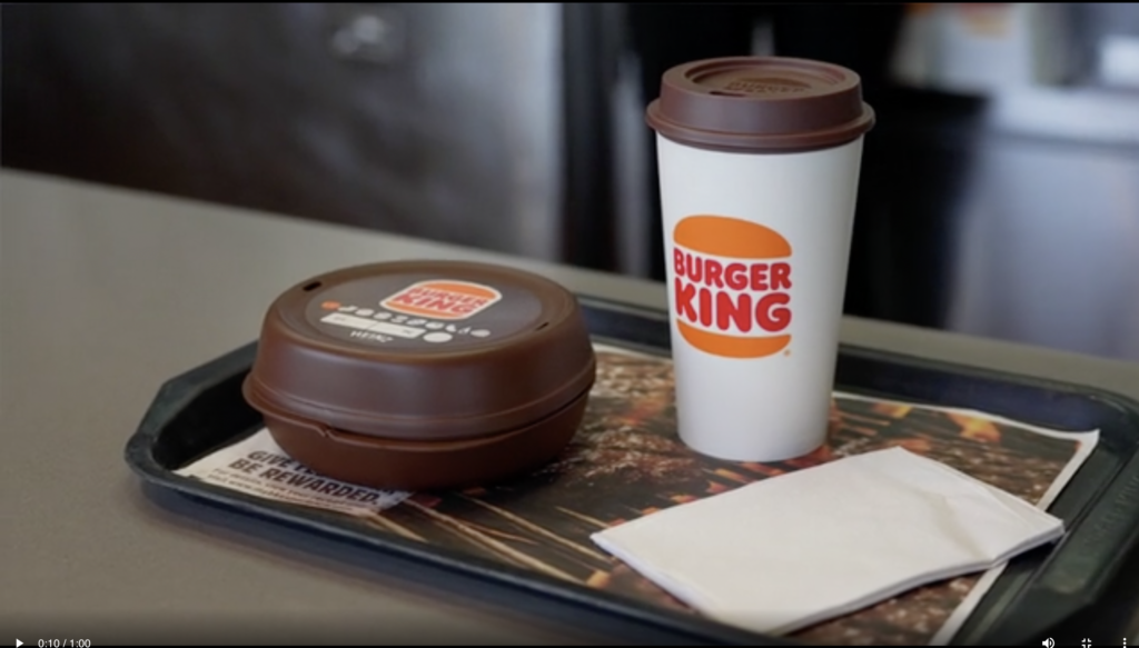 Burger King Reusable Packaging Test by Loop