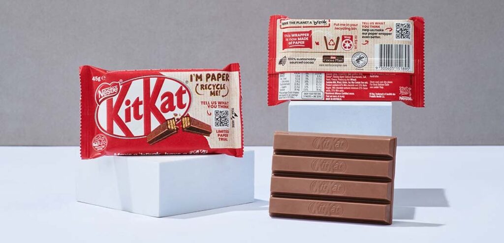 Spreading the love of KitKat in paper wrapped pack | Nestle