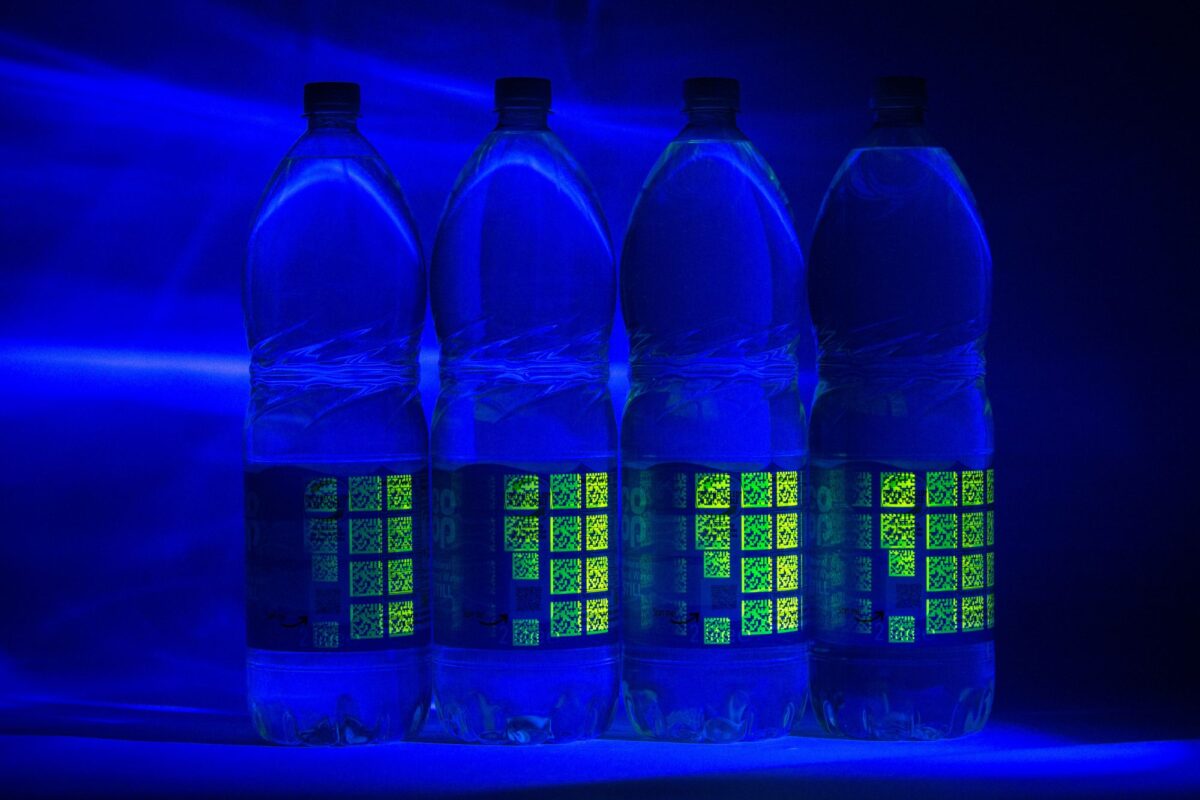 Unique invisible QR and UV inks make it innovative recycling technology
