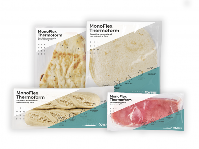 New Recyclable MonoFlex thermoform Packaging by Coveris